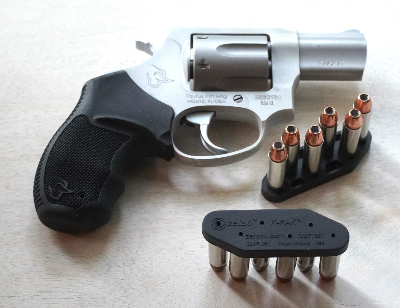 K-PAK™ Speed Loader for 38SP/357 K-Frame Size Revolvers - Zeta6™